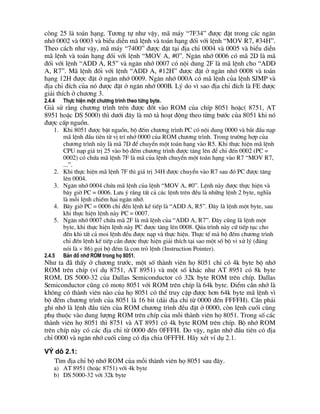 02 Lập trình hợp ngữ 8051 | PDF