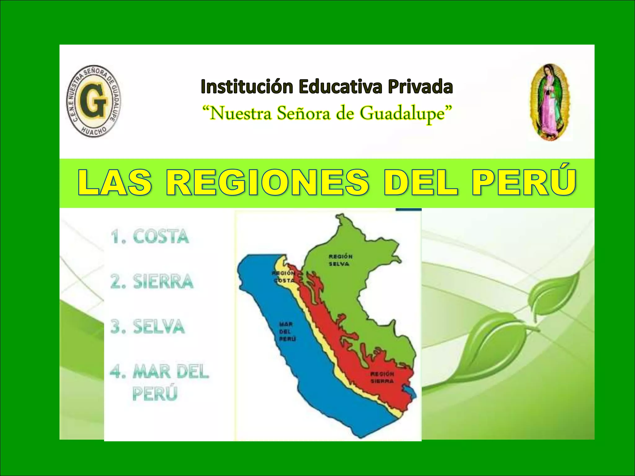 02 las regiones del peru | PPTX