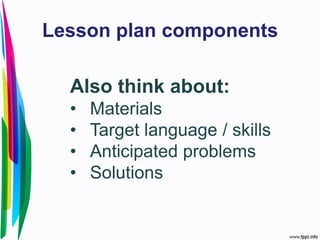 02 lesson planning | PDF