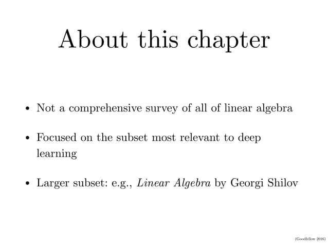 02 linear algebra | PPT