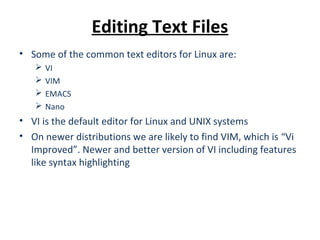 02 linux desktop usage | PPT | Operating Systems | Computer Software and Applications