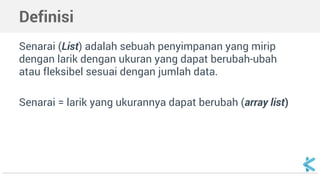 Algoritma dan Struktur Data - list | PDF