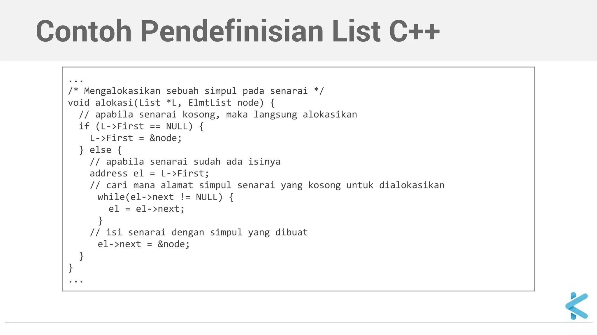 Algoritma dan Struktur Data - List | PDF