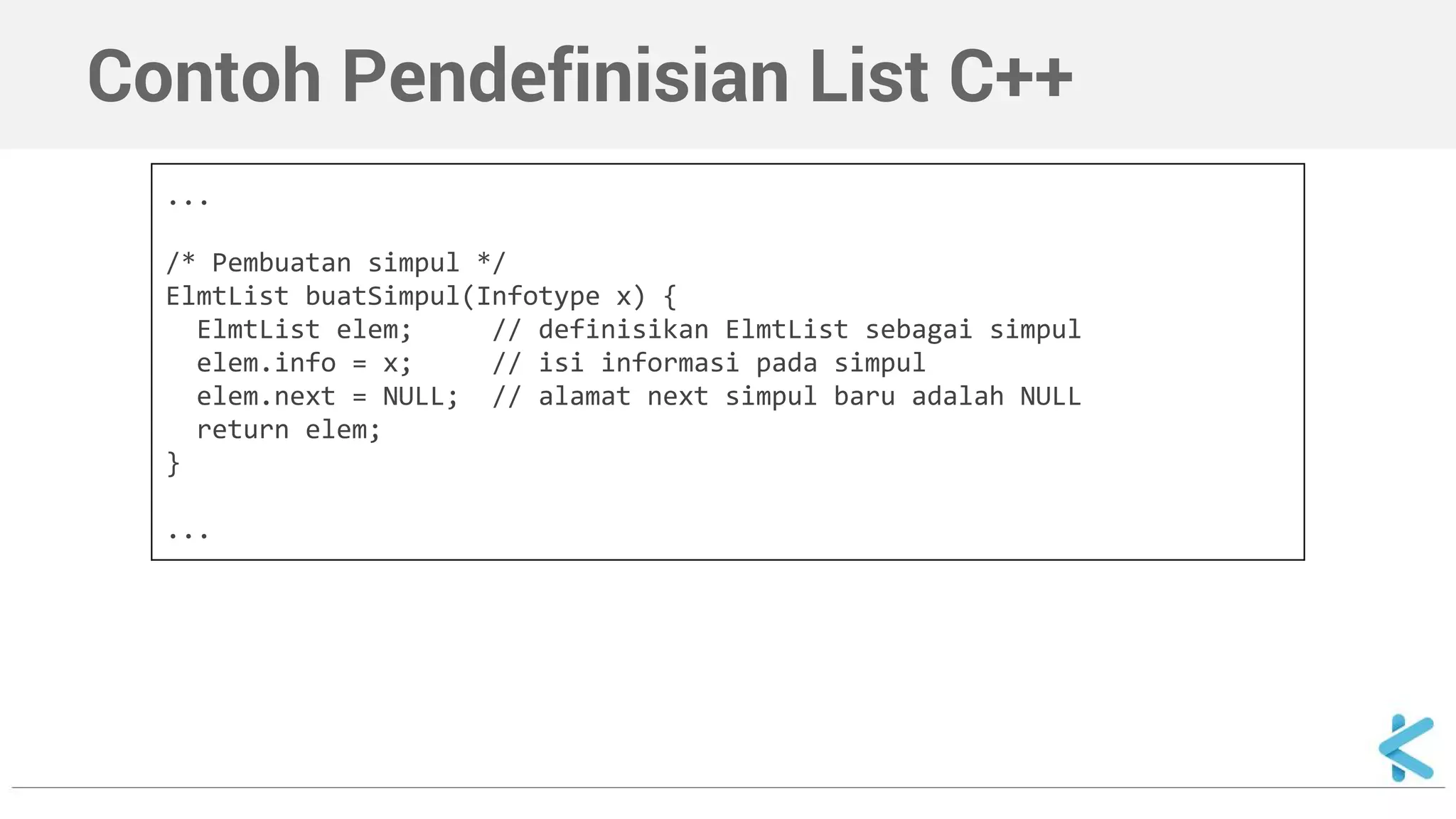 Algoritma dan Struktur Data - List | PDF