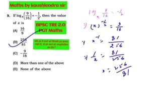 02 Logarithm in mathematics log function.pptx