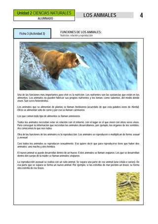 02 los animales_alumnado | PDF