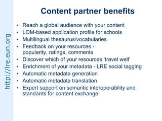 Learning Resource Exchange Overview | PPT