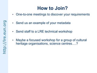 Learning Resource Exchange Overview | PPT