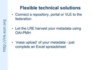 Learning Resource Exchange Overview | PPT