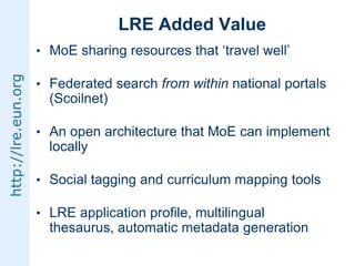 Learning Resource Exchange Overview | PPT