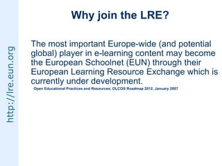 Learning Resource Exchange Overview | PPT
