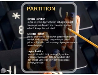 02 managemen file folder dan partition | PPT