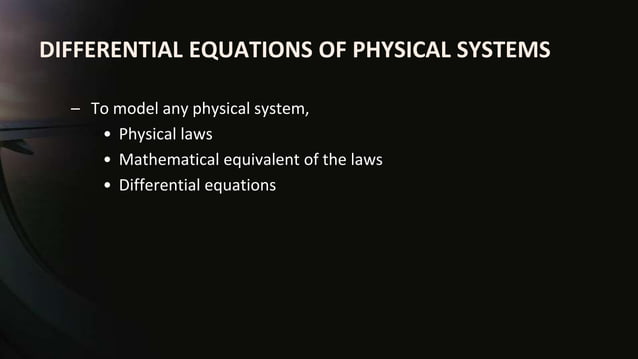 02 Mathematical Modelling.pptx | Physics | Science