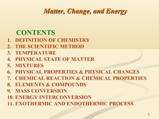 02 matter, change and energy | PPT