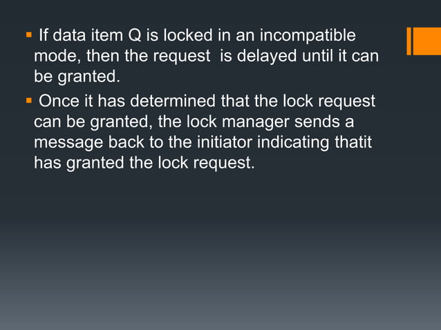 Concurrency Control In Distributed Database Ppt