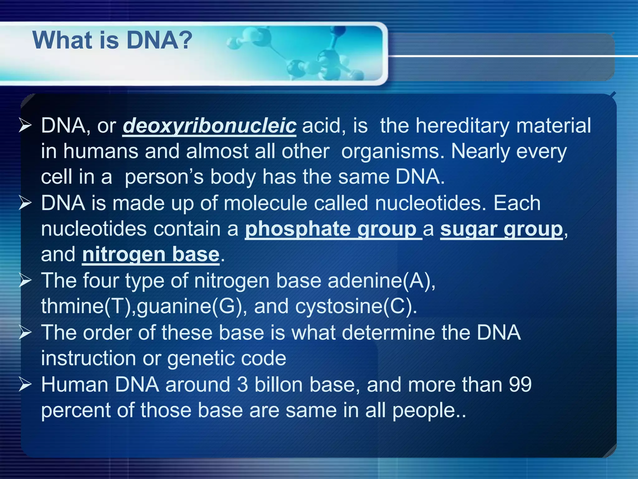 Structure of DNA & RNA | PPT