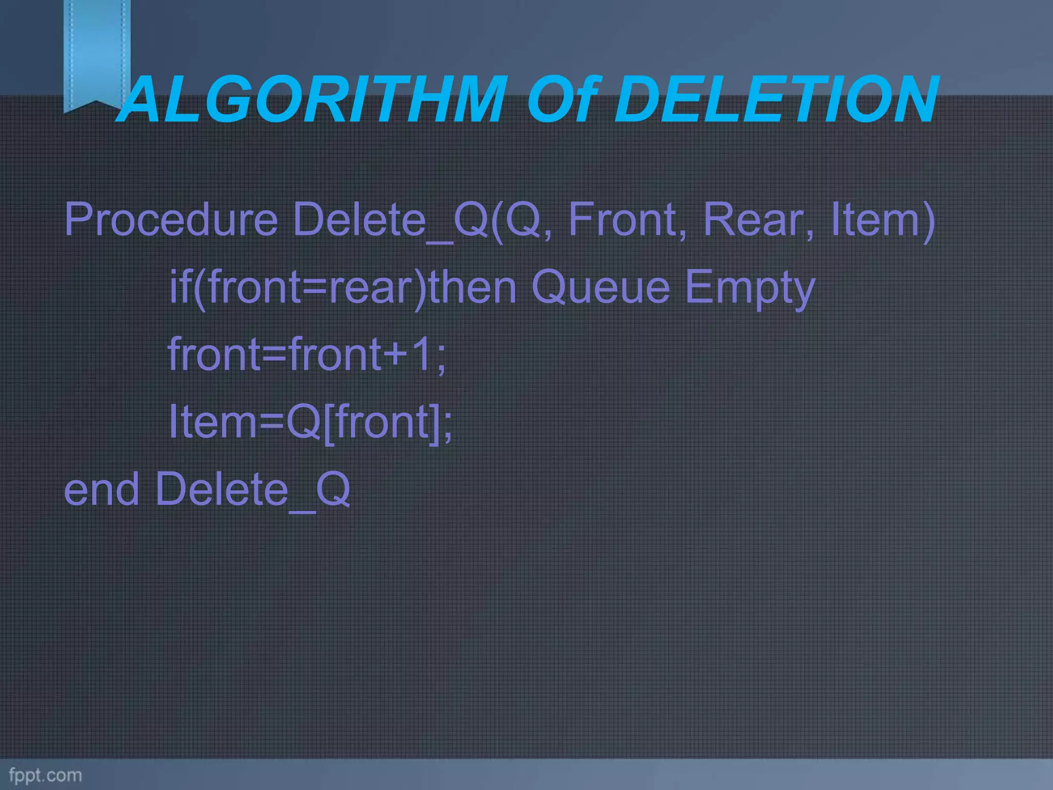 Queue In Data Structure Using C Ppt