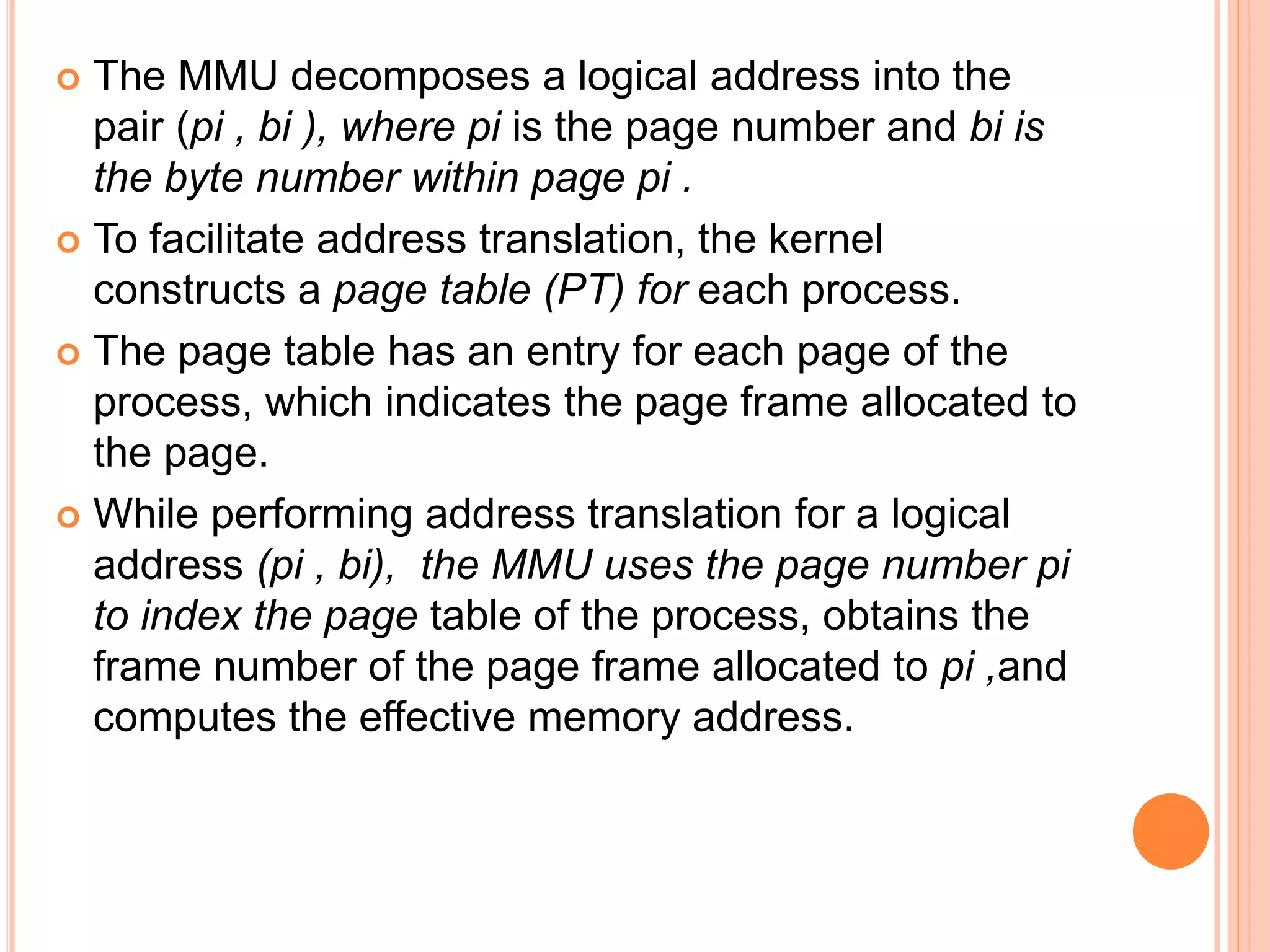 Paging,Segmentation & Segment with Paging | PPTX