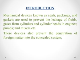 02Mechanical Seals Deatils.pdf | Physics | Science