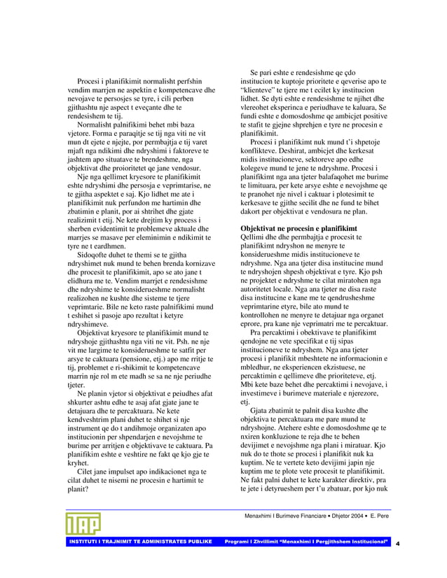 Menaxhimi i Burimeve financiare | PDF