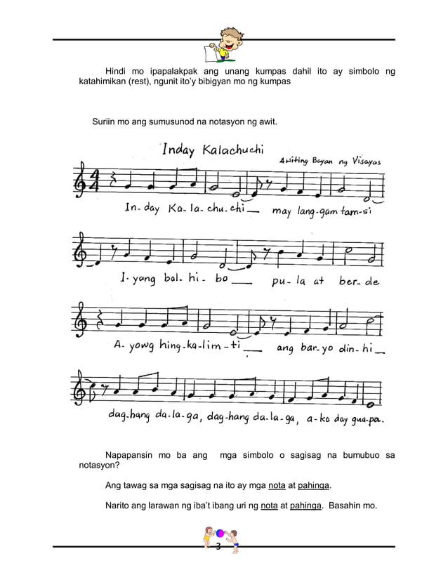 02 mga nota at pahinga | PDF