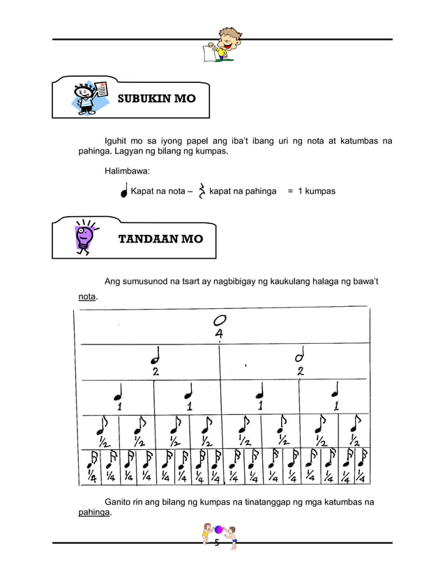 02 mga nota at pahinga | PDF