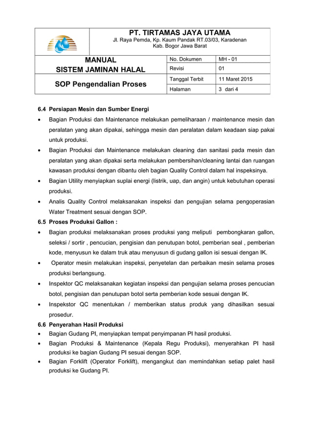 pengendalian proses | PDF