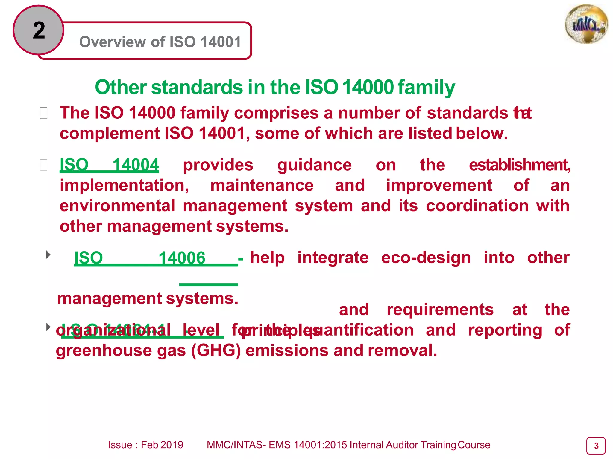 Overview of ISO 14001 Terms and Definitions | PPTX