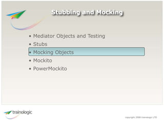 Mockito | PPTX | Programming Languages | Computing
