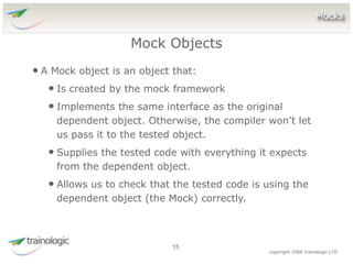 Mockito | PPTX | Programming Languages | Computing