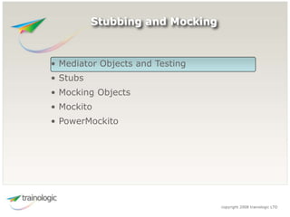 Mockito | PPTX | Programming Languages | Computing