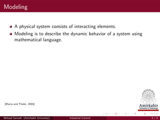 Industrial Control Systems - Modeling | PDF