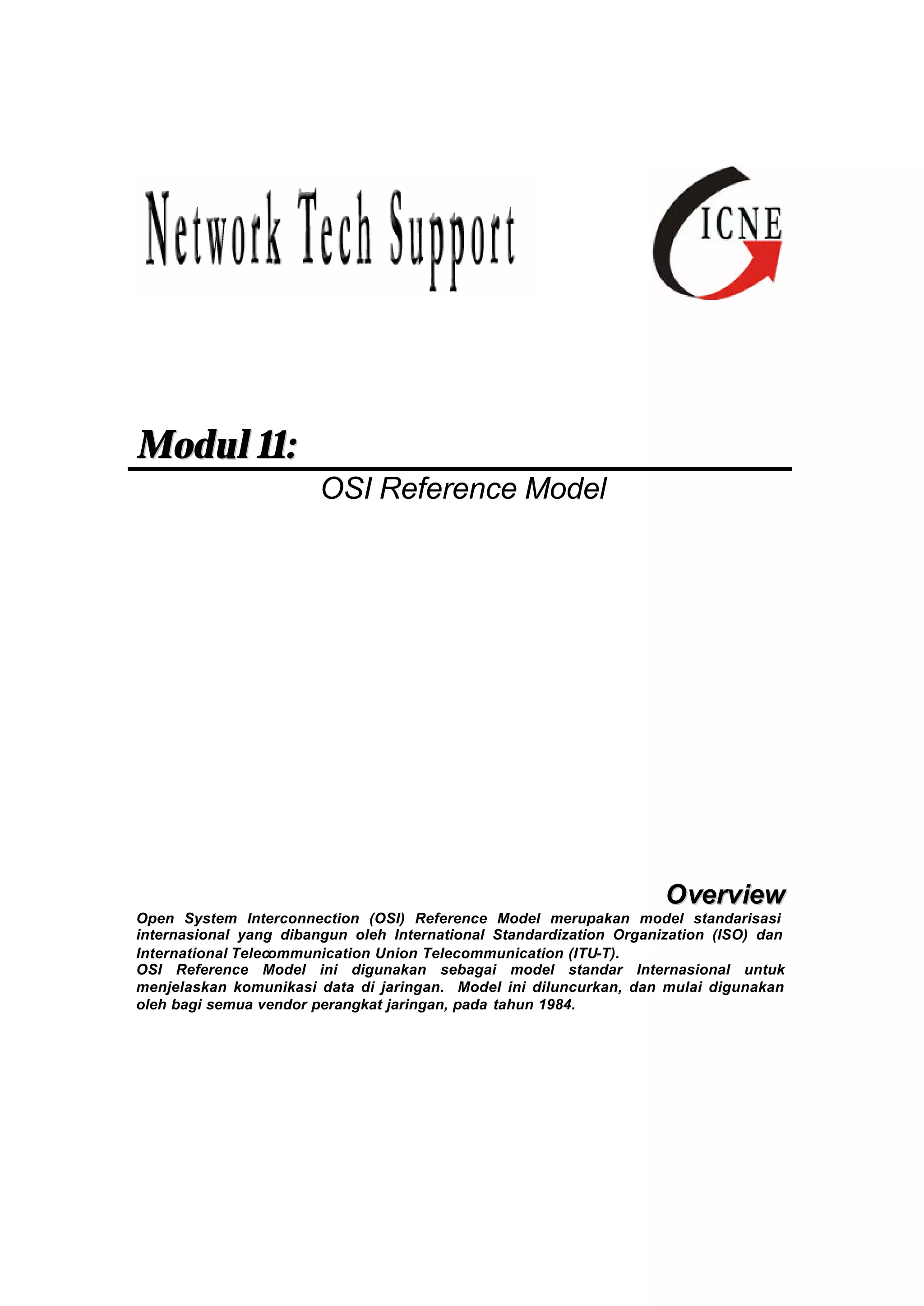 02module 11 osi-reference-model1 | PDF