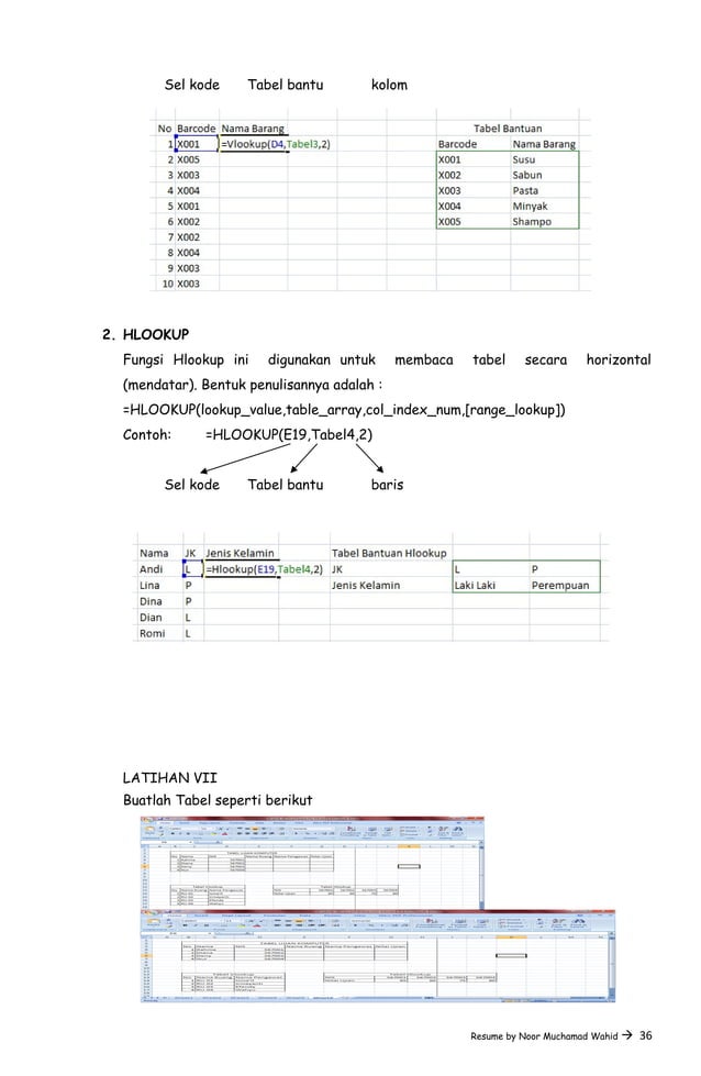 Modul Microsoft Excel Dasar | DOC