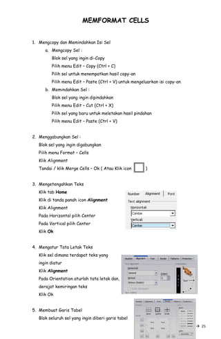 Modul Microsoft Excel Dasar | DOC