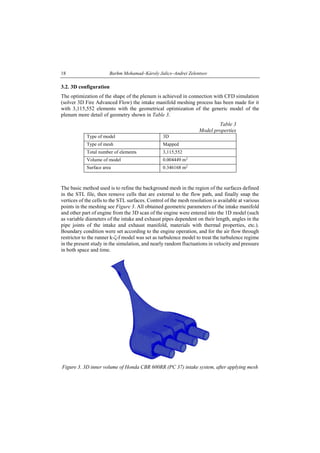 INVESTIGATION AND OPTIMIZATION OF THE ACOUSTIC PERFORMANCE OF FORMULA ...