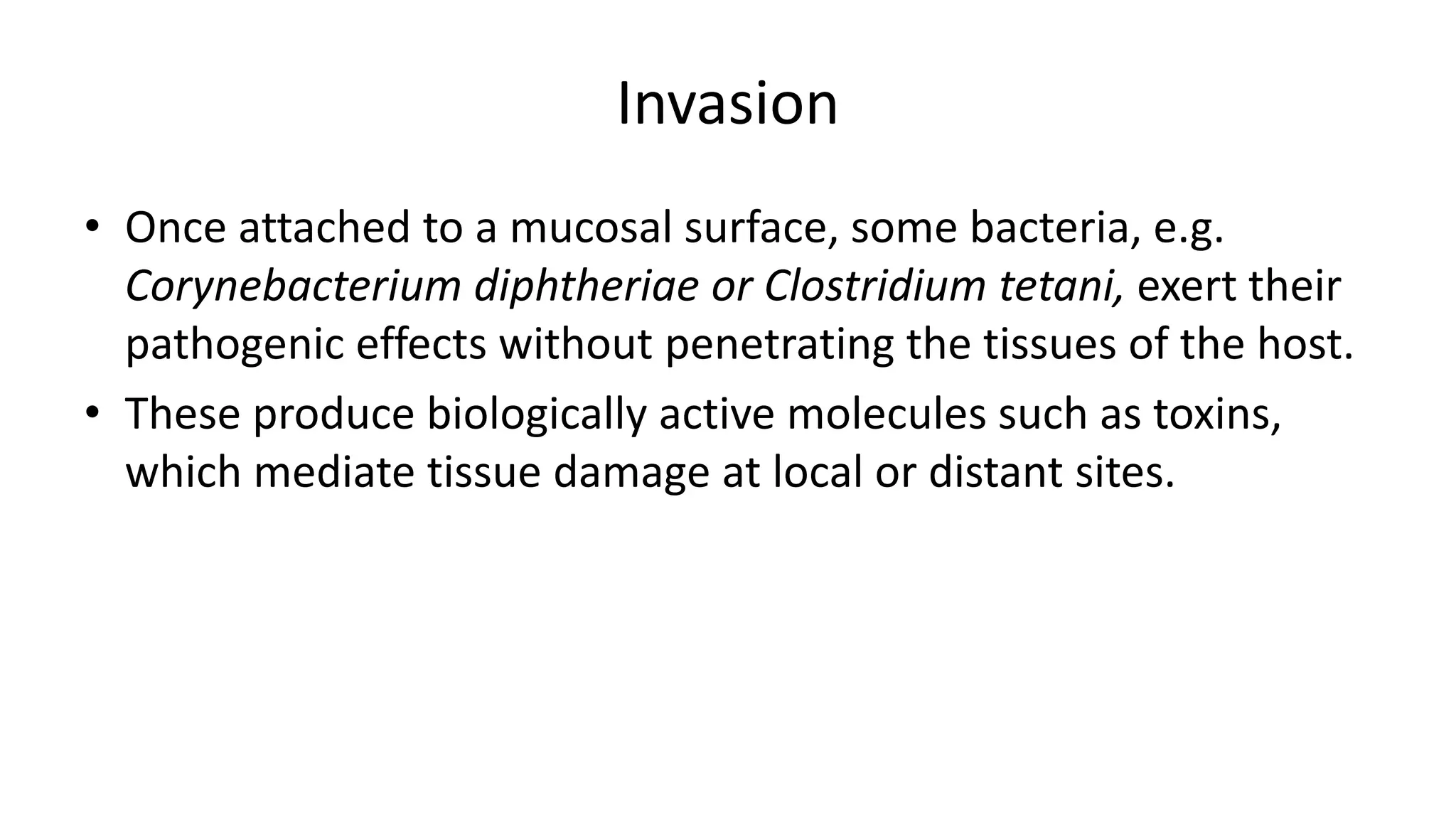 molecular mechanism of pathogenesis | PPTX