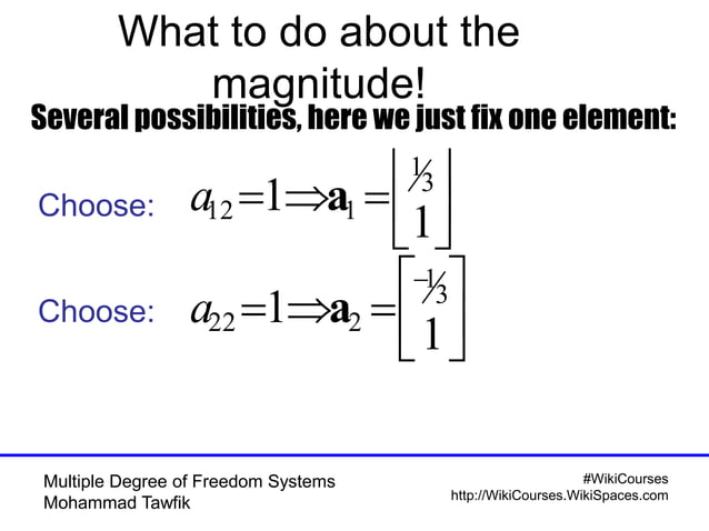 Multiple Degree of Freedom (MDOF) Systems | PDF | Physics | Science