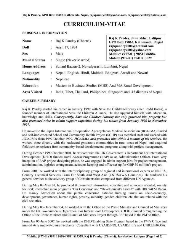 02 my bio data | DOC