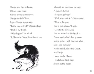 Nate The Great goes undercover | PDF