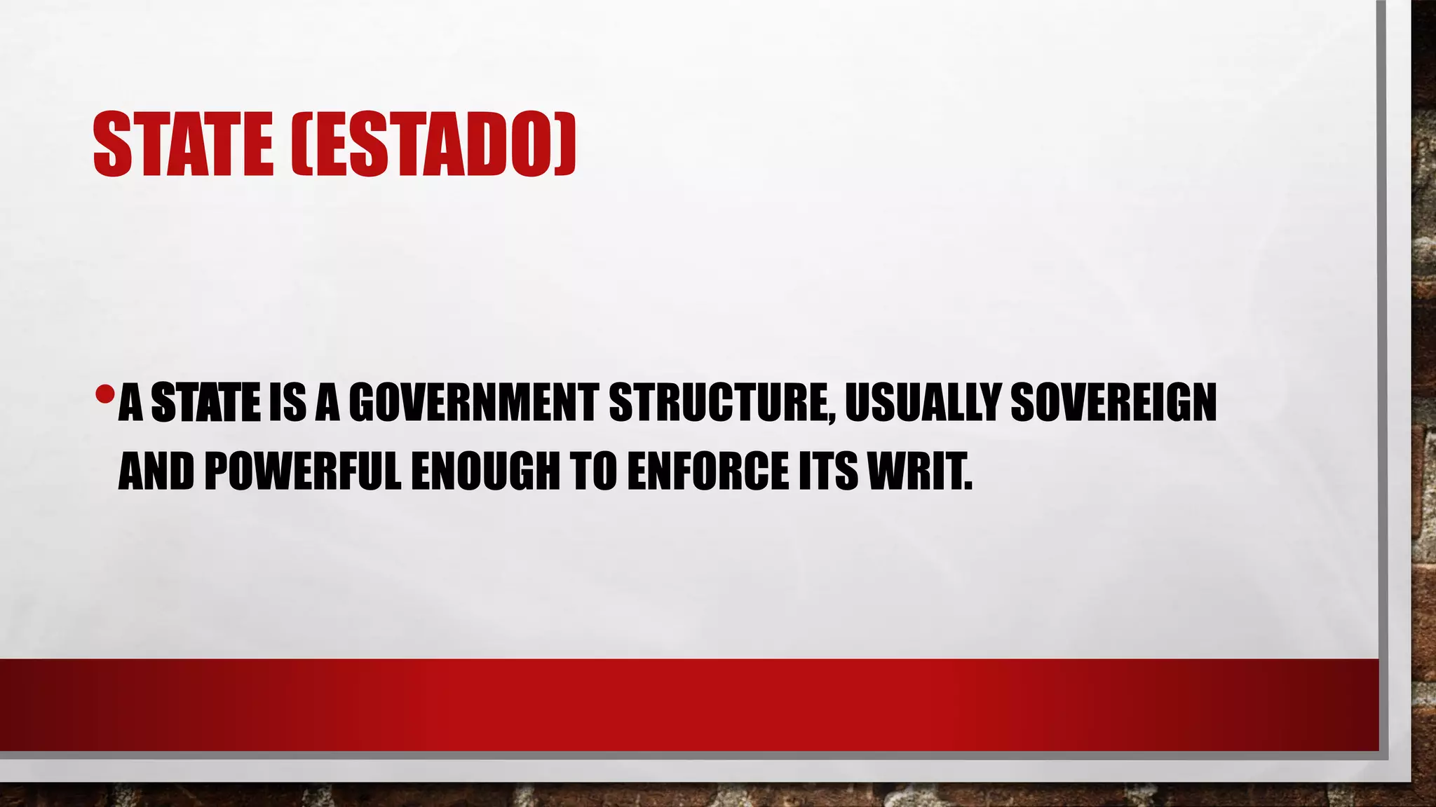 Nation, State and Government | PDF