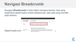 CSS Eksperimen - 03-2 Breadcrumb | PPTX