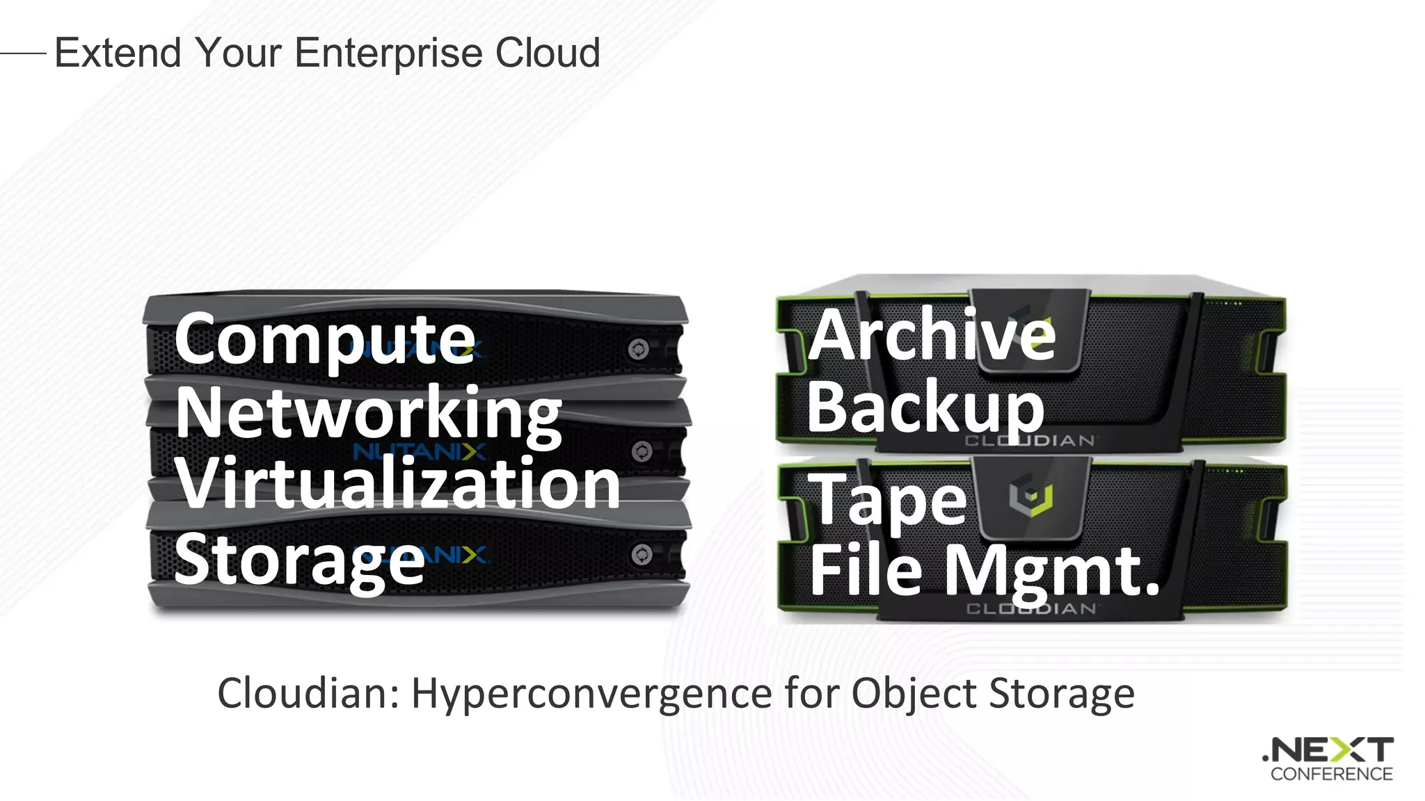 Bring Object Storage To Your Nutanix Cluster With Cloudian Hyperstore Ppt