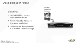Bring Object Storage to your Nutanix Cluster with Cloudian HyperStore | PDF