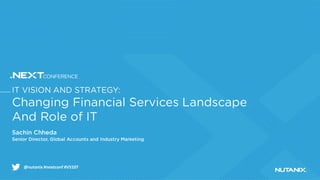 Changing Financial Services Landscape and Role of IT | PDF