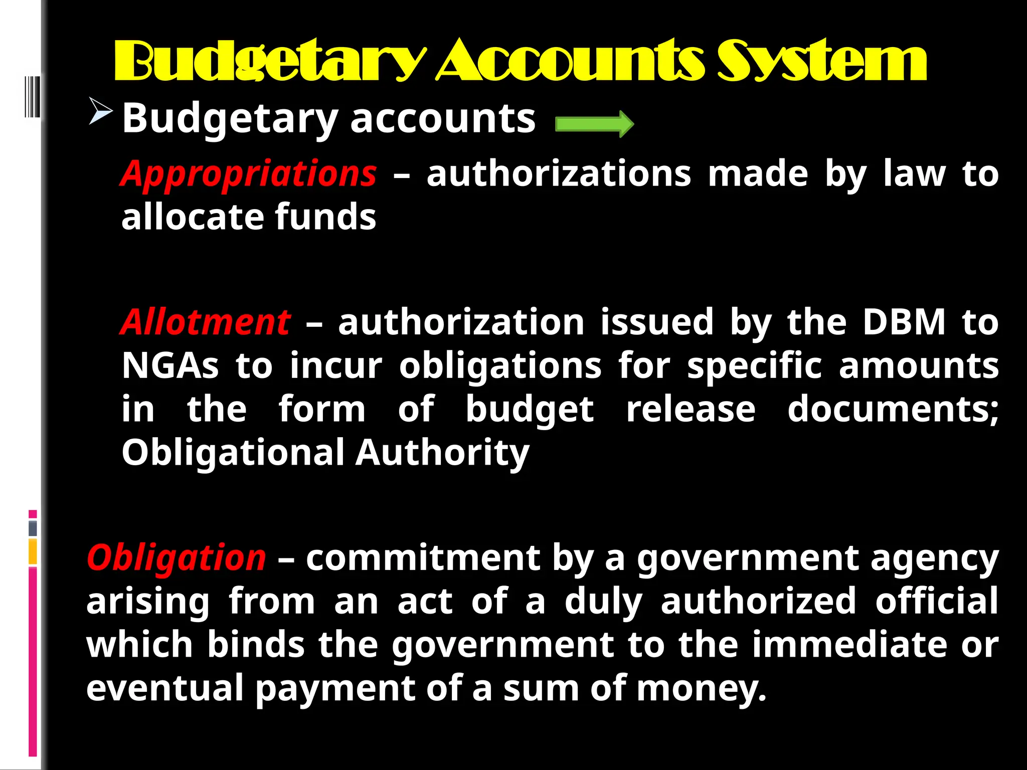 New Government Accounting System for National Government Agency | PPTX