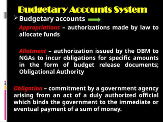 New Government Accounting System for National Government Agency | PPTX