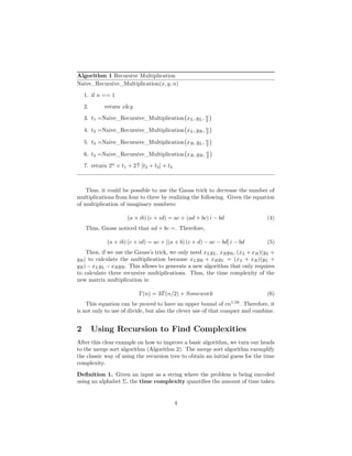 02 Notes Divide and Conquer | PDF