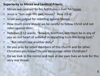 Session 02 New Testament Overview - Hebrews: The Bridge Between the Old ...