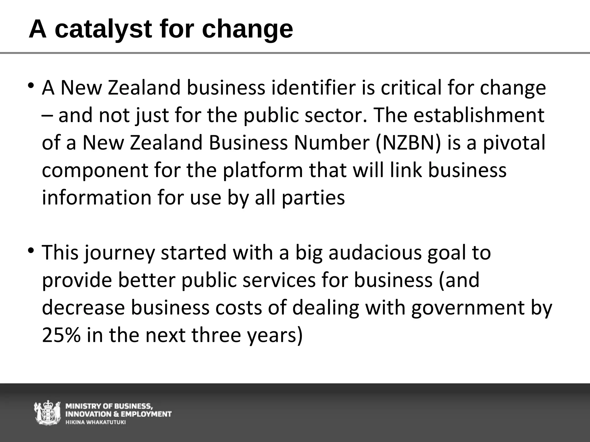 New Zealand Business Number NZBN | PPT